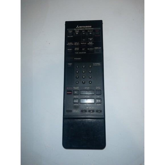 Other | Mitsubishi Wireless Remote Control For Vcr Hsu5 | Poshmark